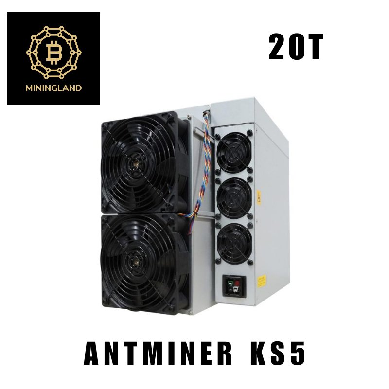 BITMAIN Antminer KS5 Kaspa Miner 20T Miningland BITMAIN Antminer KS5 Kaspa Miner 20T Miningland